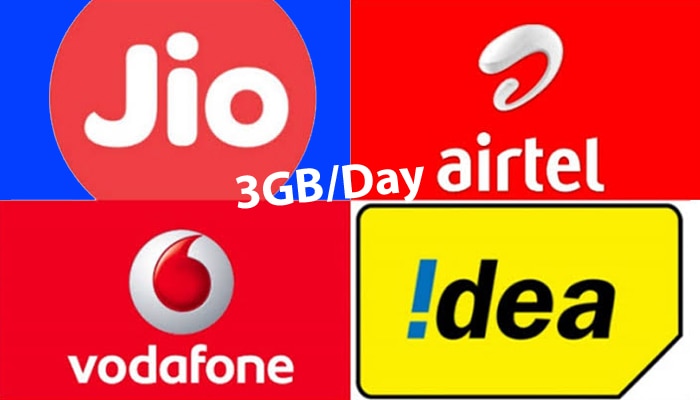 Get 3 GB data everyday by recharging these data packs