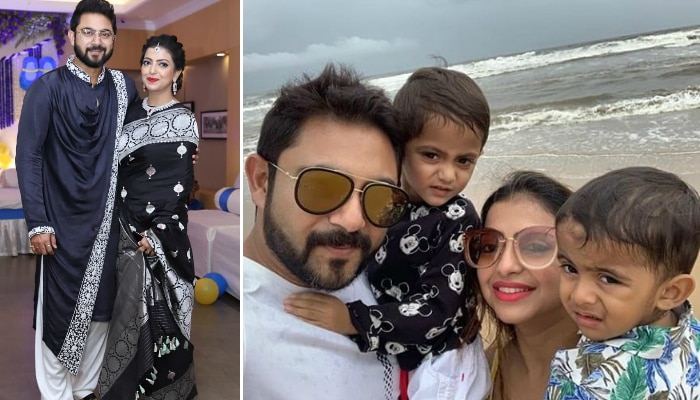 Actor Soham Chakraborty's family pic | পারিবারিক মুহূর্তে অভিনেতা সোহম ...