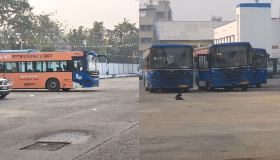 WBTC Temporary Staff called for strike, Disrupted Service । সাত দফা ...