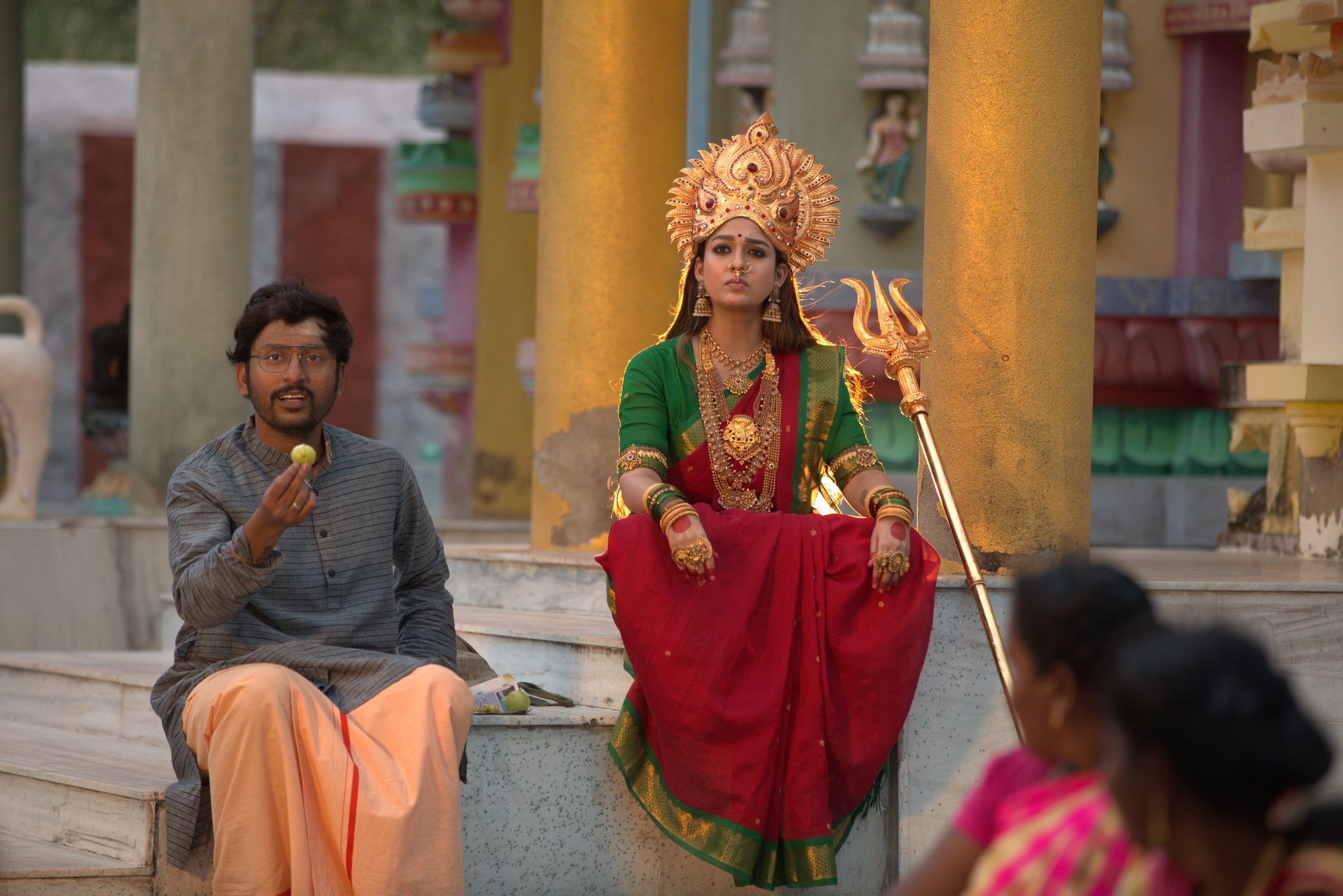 ছবি: 'মুকুথি আম্মান' দক্ষিণী তারকা নয়নতারা, তর সইছে না ভক্তদের | News ...