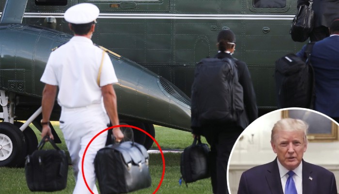 গোটা দুনিয়া ধ্বংস করতে পারে! সেই Nuclear Football নিয়ে হাসপাতালে ...