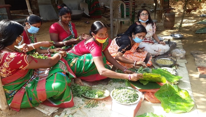 লহমায় বদলে গিয়েছে ছাপোষা আদিবাসী এলাকা, শাহ-বরণে প্রস্তুত চতুরডিহি ...