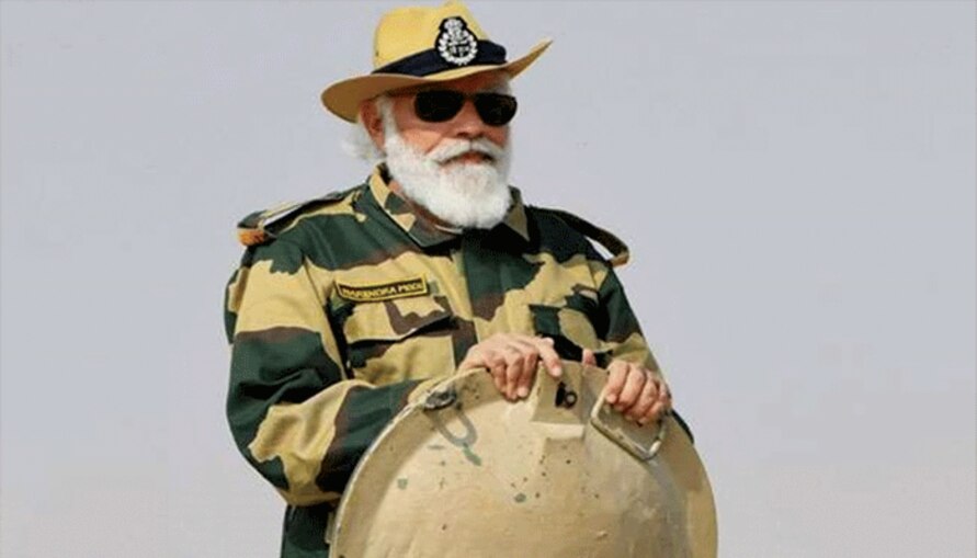 Youth Congress question PM Narendra Modi in Army Uniform | এমন বহুরূপী ...