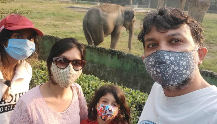 Srijit Mukherji's Zoo trip with wife Rafiath Rashid Mithila & her ...