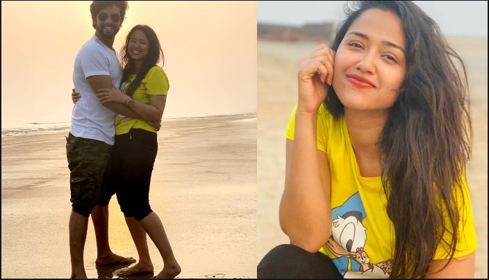 Couple Sohini Sarkar and Ranojoy Bishnu at Tajpur | তাজপুরের সৈকতে Ranojoy-Sohini
