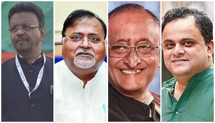 Which of the 24 cabinet members got which ministry in west bengal Tmc