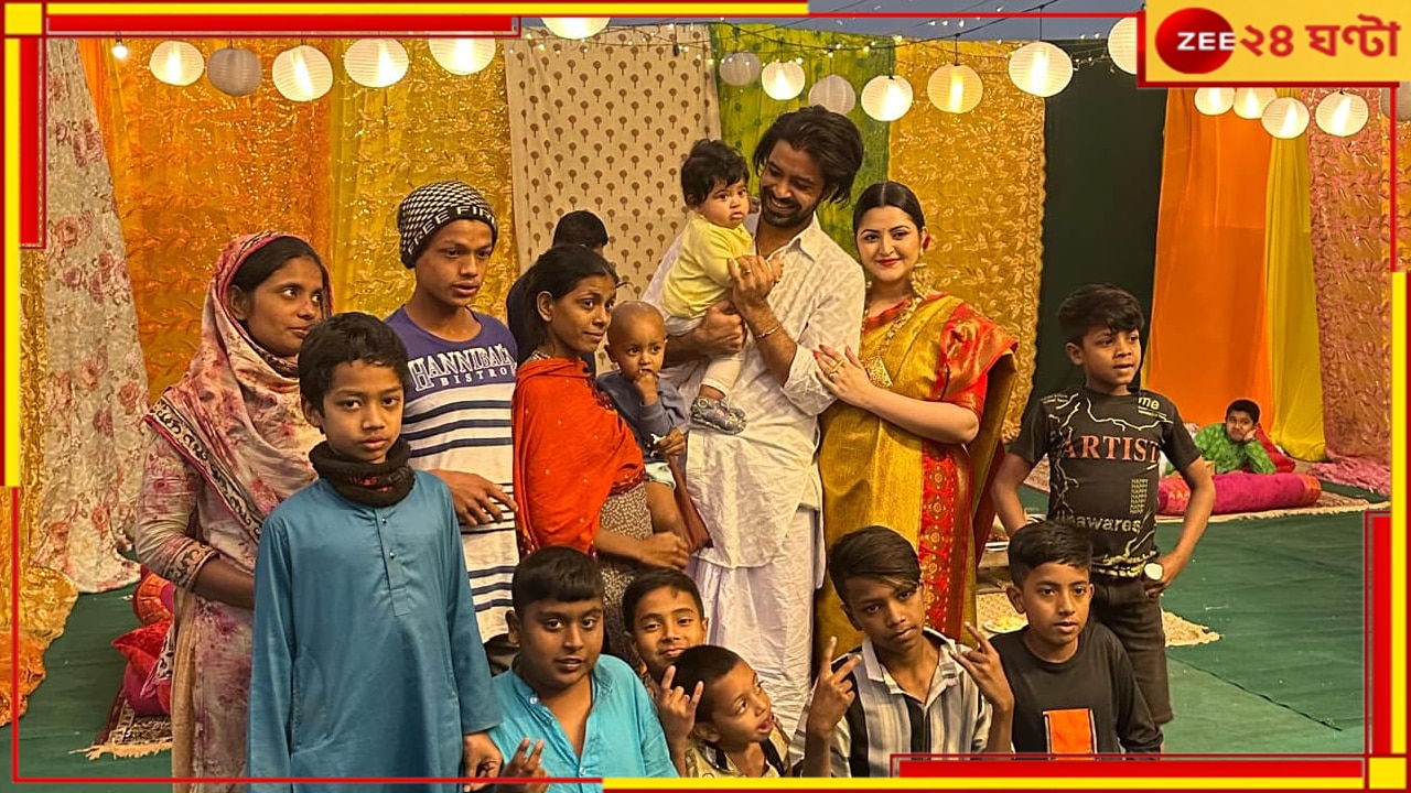 ‘ফাল্গুনী ভালোবাসায়’ পরীমণির ছেলে রাজ্যের মুখে ভাত, দাওয়াত পথশিশুদের ...