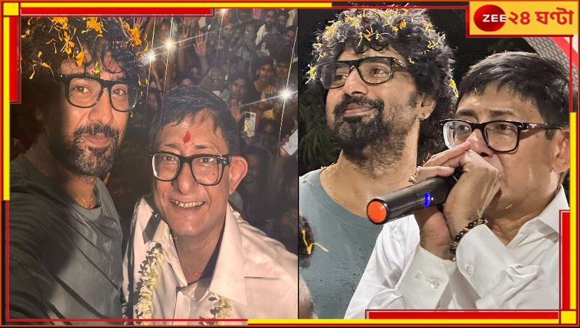 Kanchan Mallick campaign for Dev: কাঞ্চনকে পাশে নিয়েই প্রচারে দেব, মহিলারা পালালেন না.... | lok ...