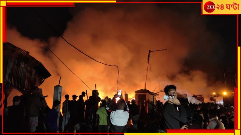Kolkata Fire Incident: মুহুর্মুহু সিলিন্ডার বিস্ফোরণের আওয়াজ! ভয়াবহ আগুনে পুড়ছে নারকেলডাঙা ...