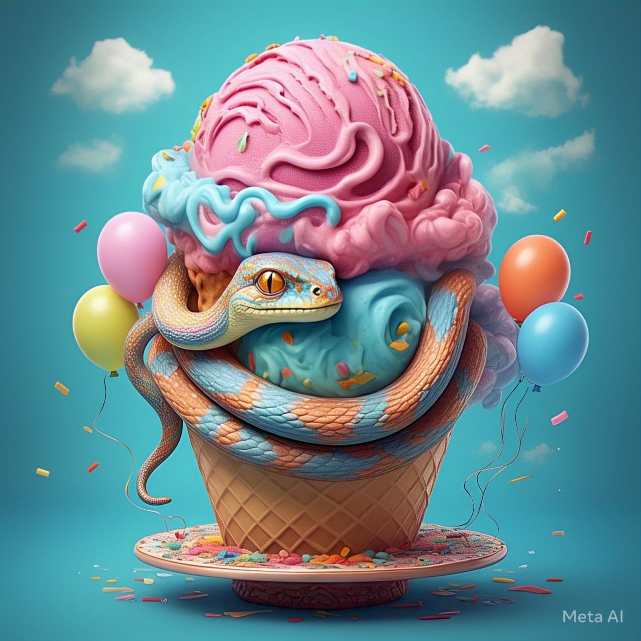 Snake in Ice Cream: গরম থেকে বাঁচতে ঠান্ডা খাওয়া ভুলে যান! এবার ...