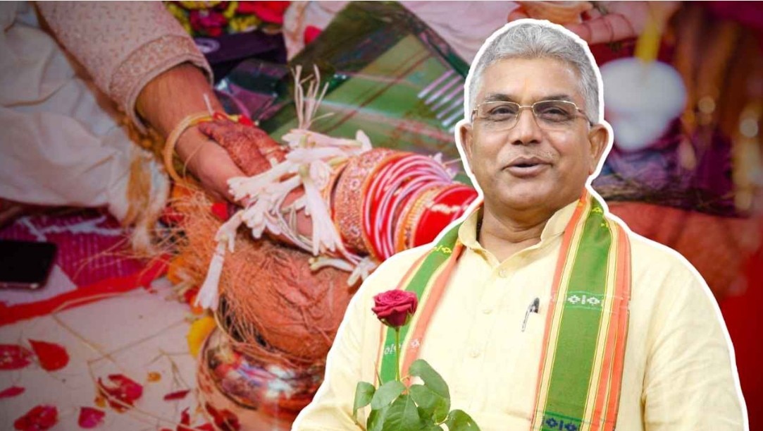 Dilip Ghosh Marriage: আডবাণী, বাজপেয়ীরা করেননি! 'নিয়ম ভেঙে'ই কি ছকভাঙা বিয়েতে RSS-র 'প্রচারক ...