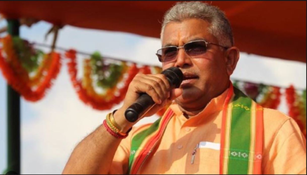 Dilip Ghosh in Digha Jagannath Temple: 'দুপুরে ববি হাকিম, রাতে মমতা বন্দ্যোপাধ্যায় করতেন ...
