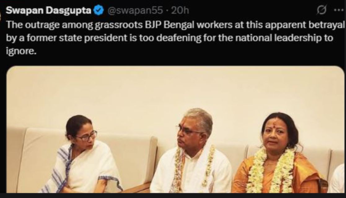 Dilip Ghosh in Digha Jagannath Temple: 'দুপুরে ববি হাকিম, রাতে মমতা বন্দ্যোপাধ্যায় করতেন ...