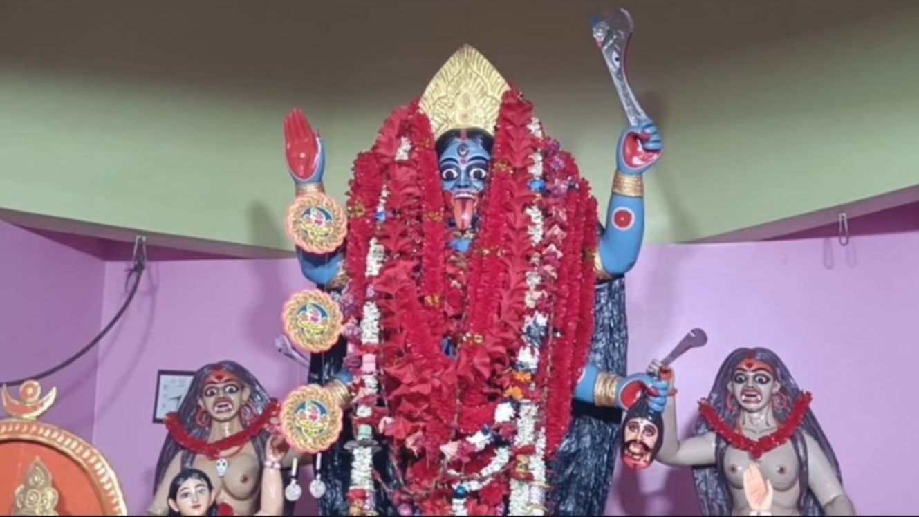 Kalipujo 2025: অমাবস্যায় পড়ার আগেই শক্তি আরাধনা! বর্ধমানের এই গ্রামে ...